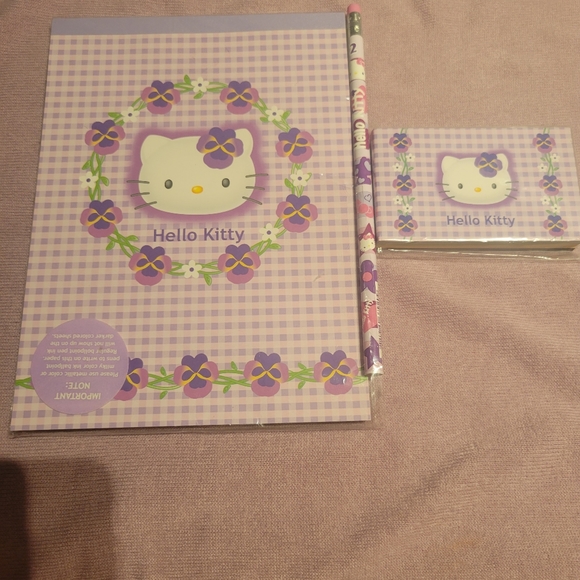 Sanrio | Office | Vintage Hello Kitty Stationery Bundle Y2k | Poshmark